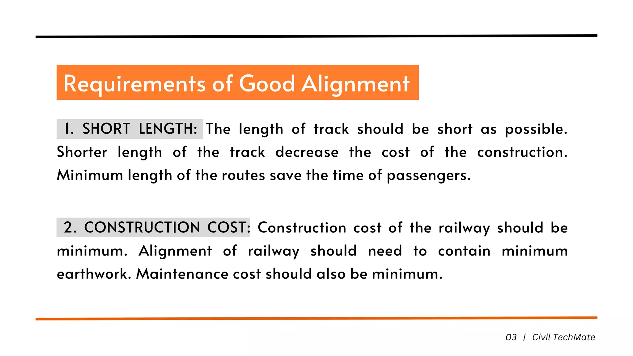 Track Alignment of Railway Line | Civil TechMate | PDF