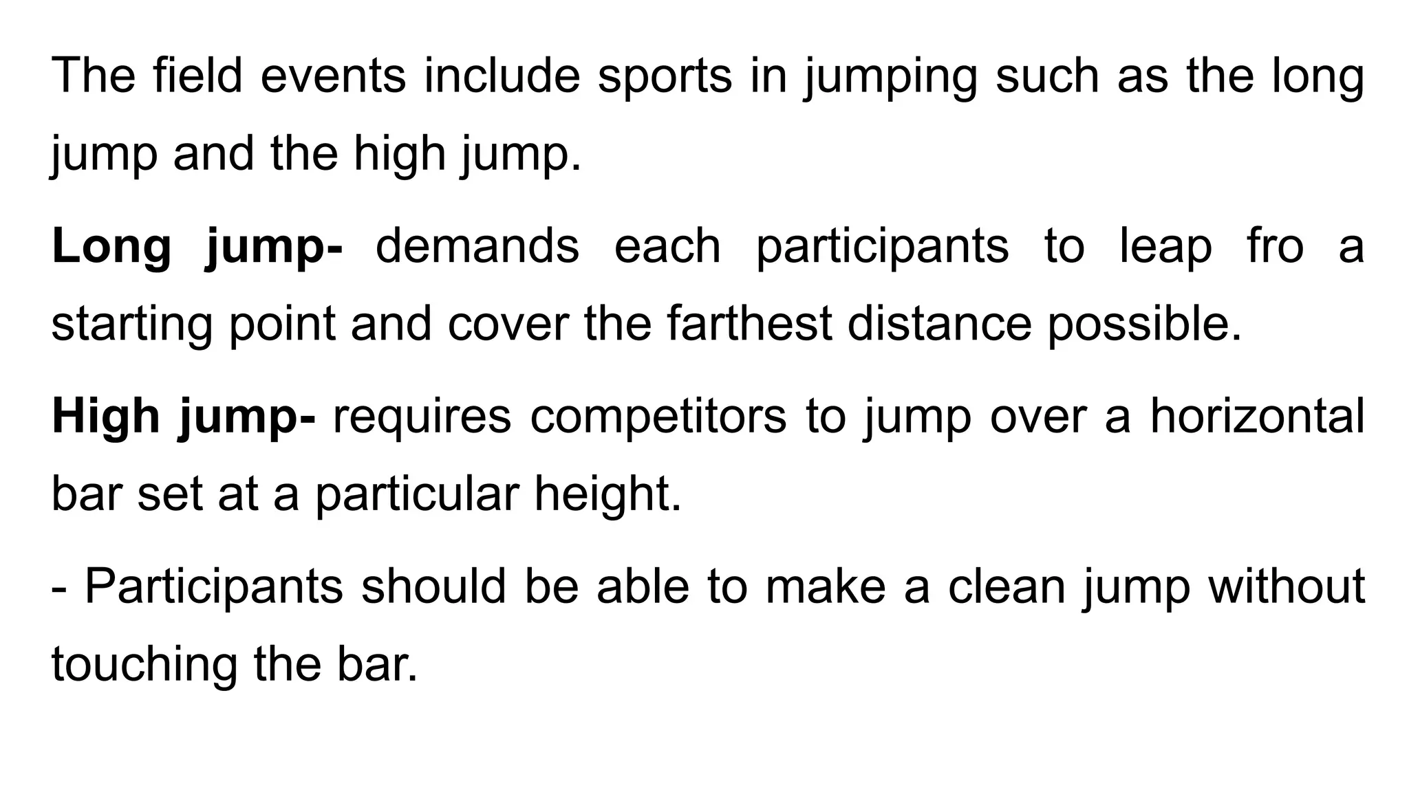 Track and Field | PPTX