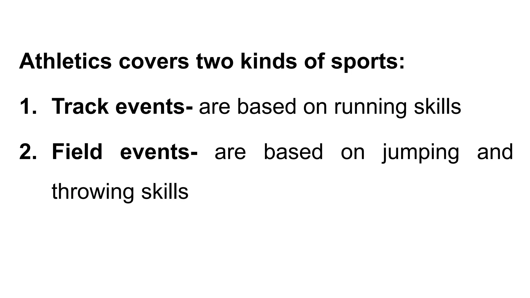 Track and Field | PPTX