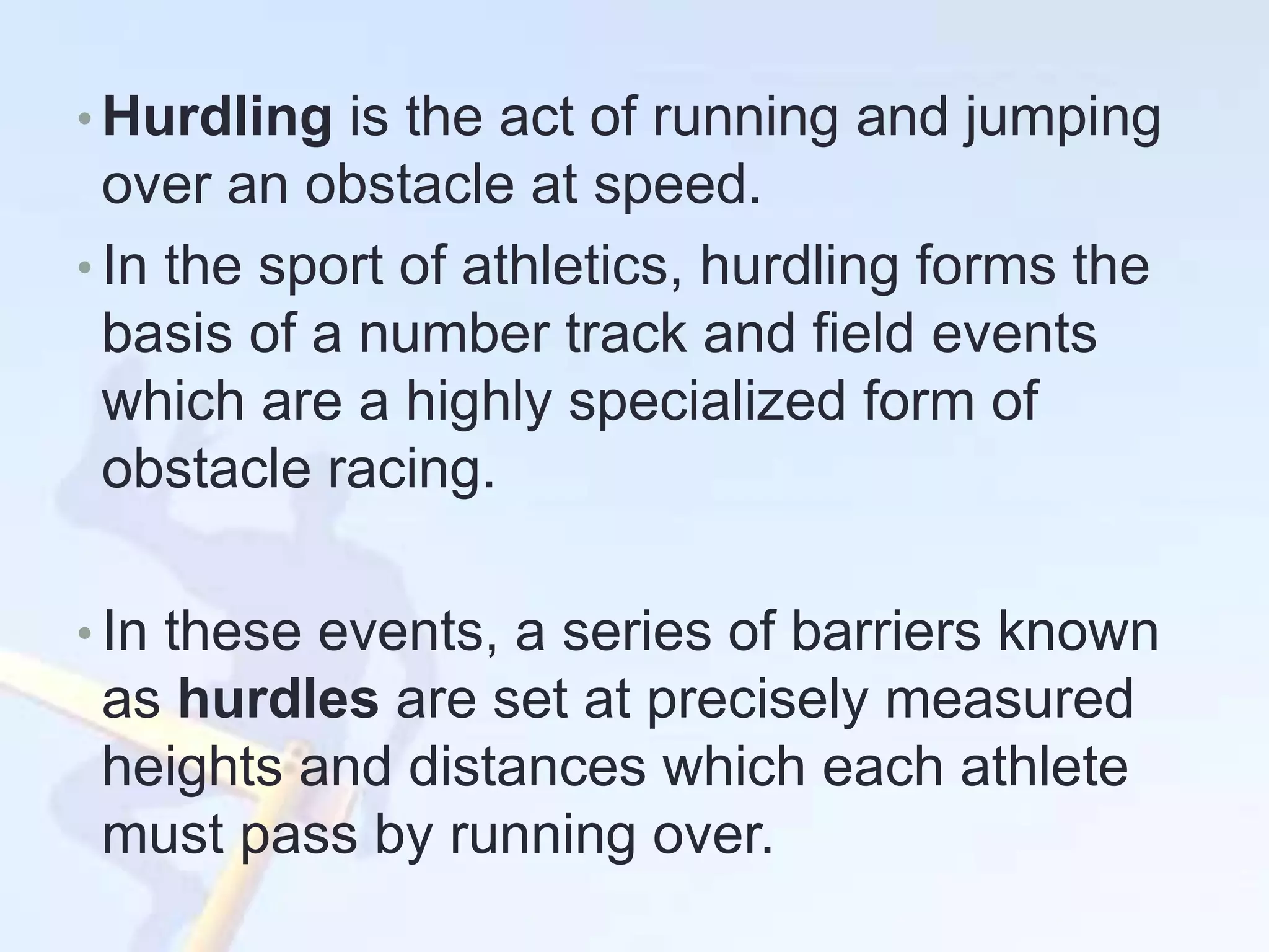 Track and Field Events | PPTX