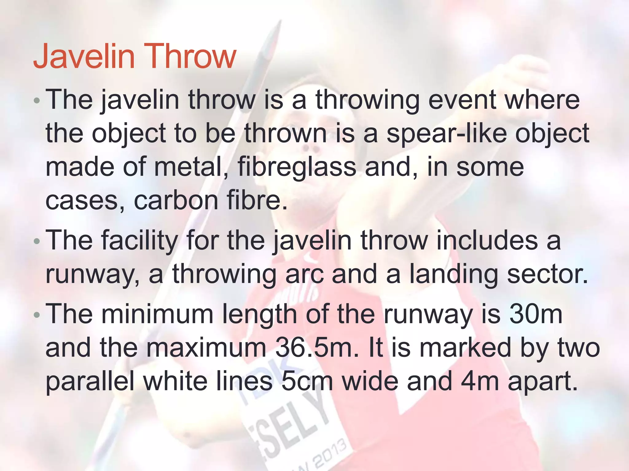 Track and Field Events | PPTX