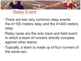Track and Field Events | PPTX