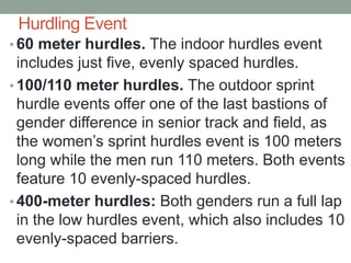 Track and Field Events | PPTX
