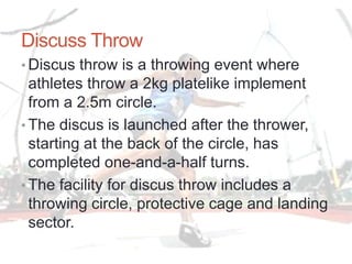 Track and Field Events | PPTX