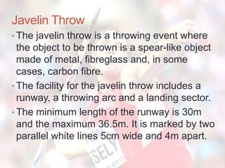 Track and Field Events | PPTX
