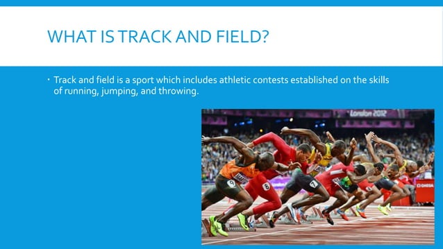 Track and field history | PPT
