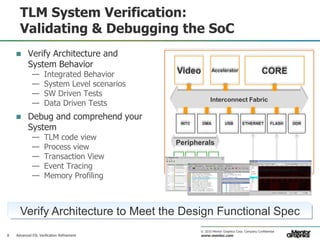 Track B- Advanced ESL verification - Mentor | PPT