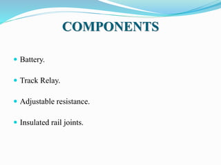 Track circuit | PPTX