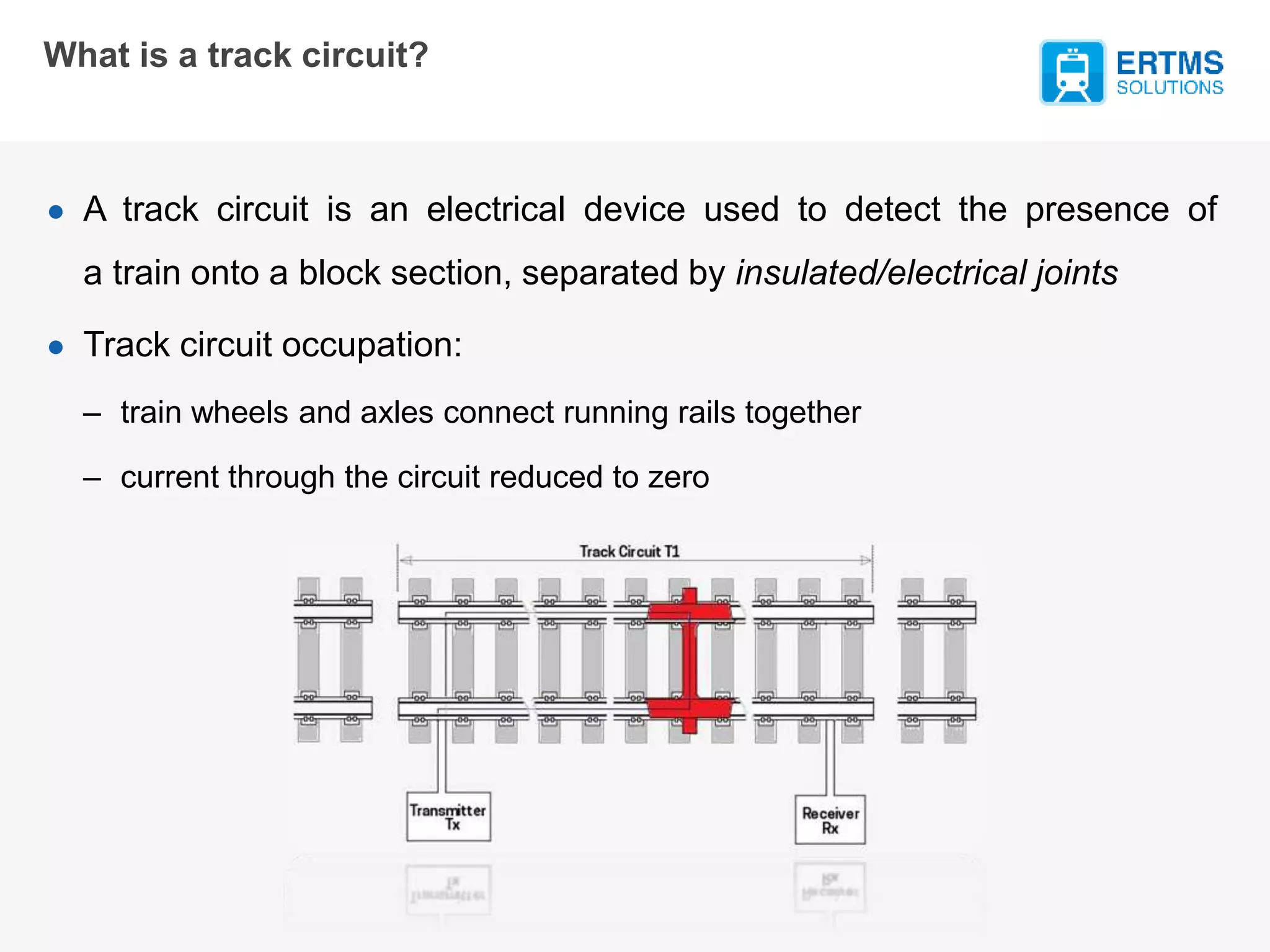 ERTMS Solutions : TrackCircuit LifeCheck | PPTX