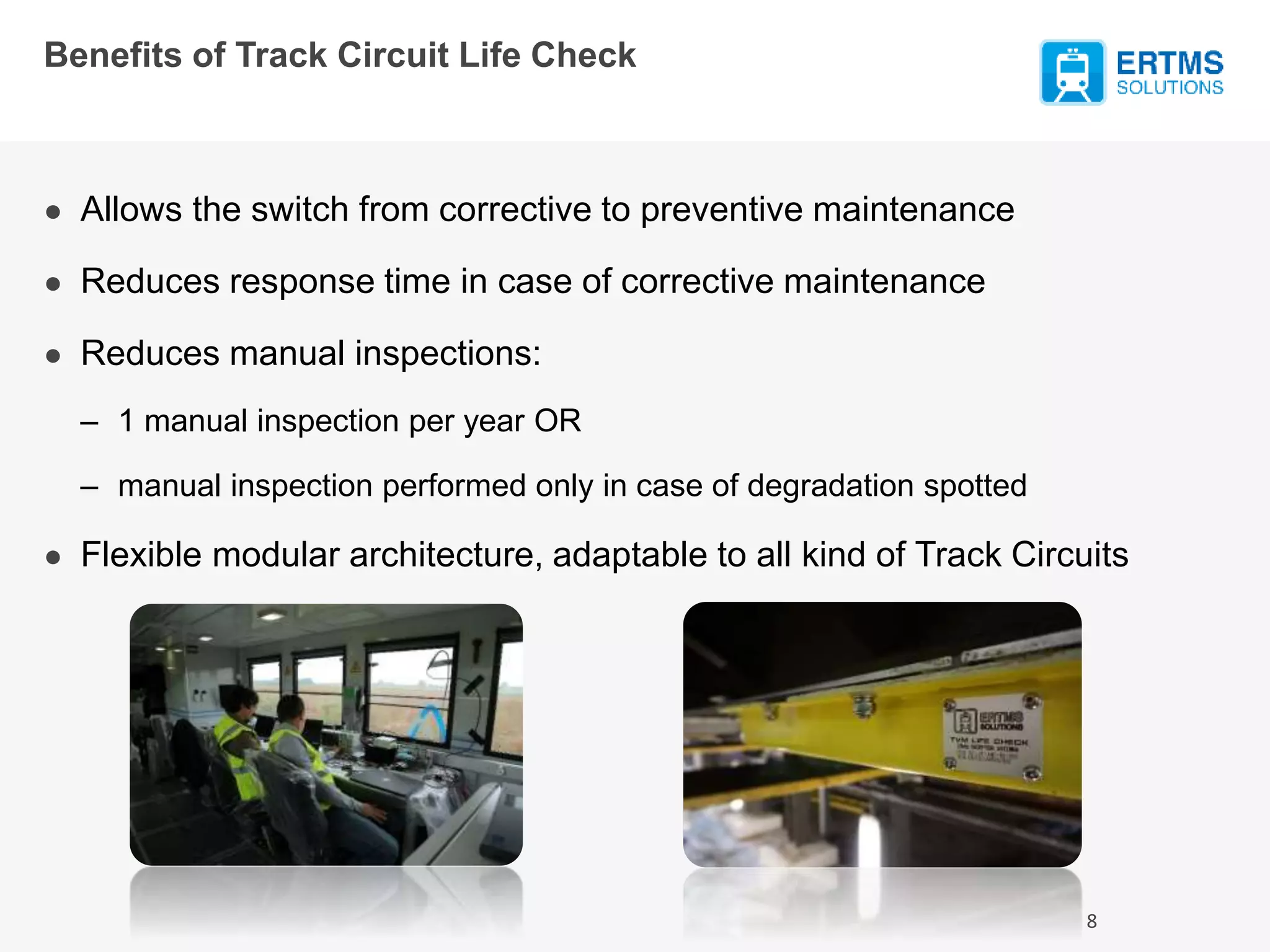 ERTMS Solutions : TrackCircuit LifeCheck | PPTX