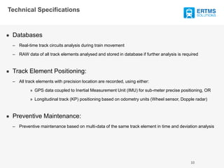 ERTMS Solutions : TrackCircuit LifeCheck | PPTX