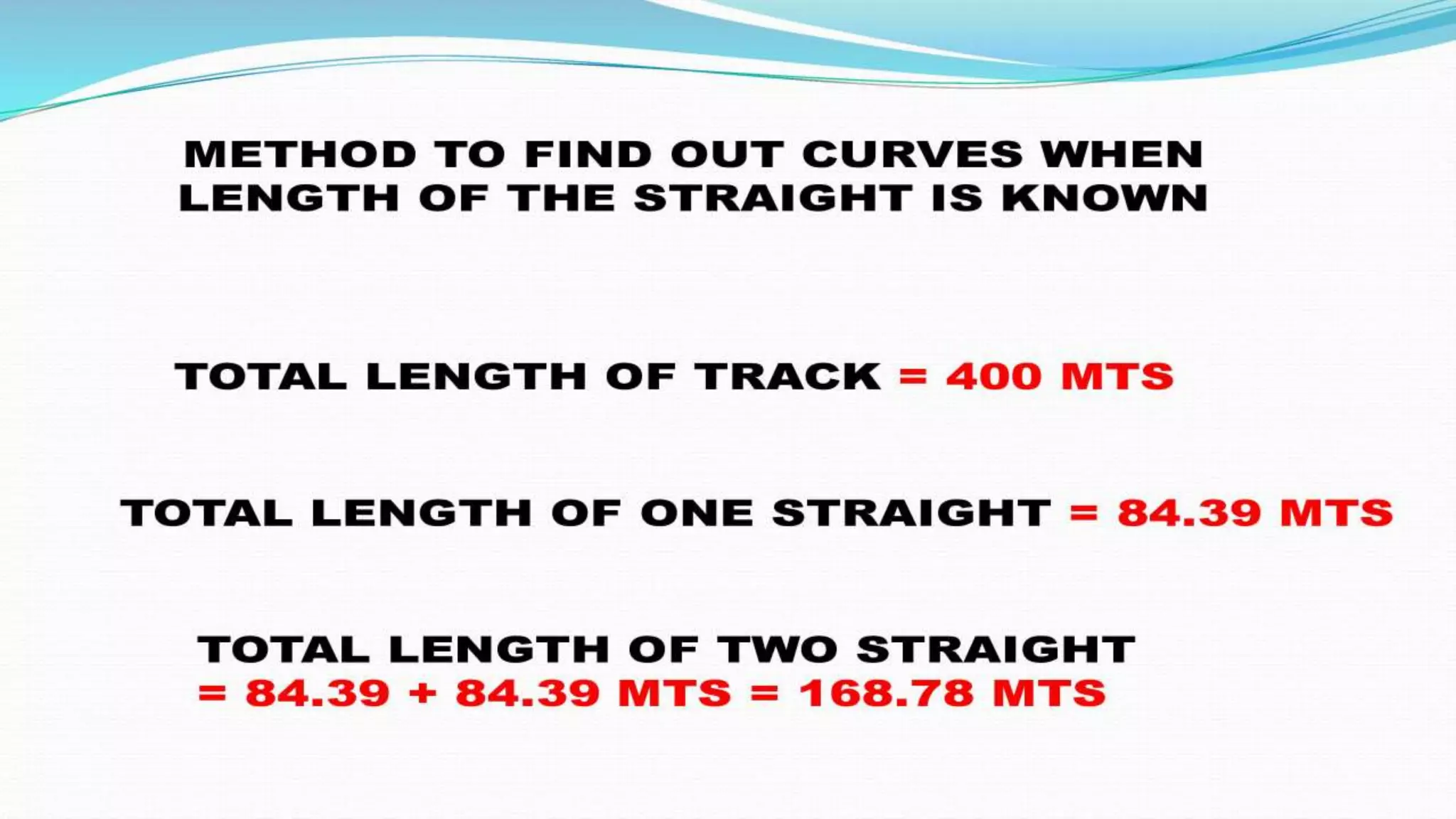 400 meter track marking | PPTX | Track and Field | Sports