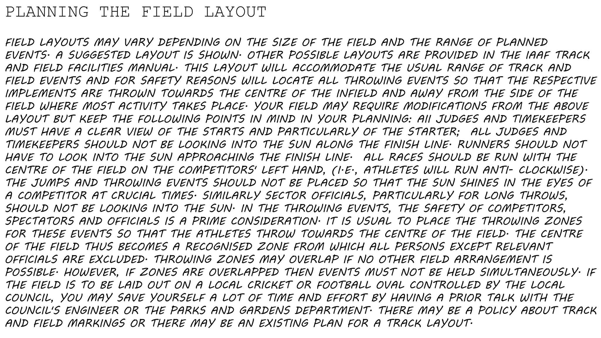400 meter track marking | PPTX