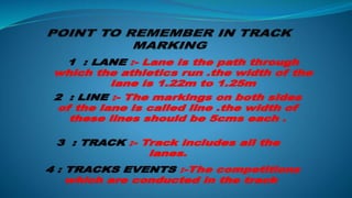400 meter track marking | PPTX