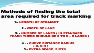 400 meter track marking | PPTX