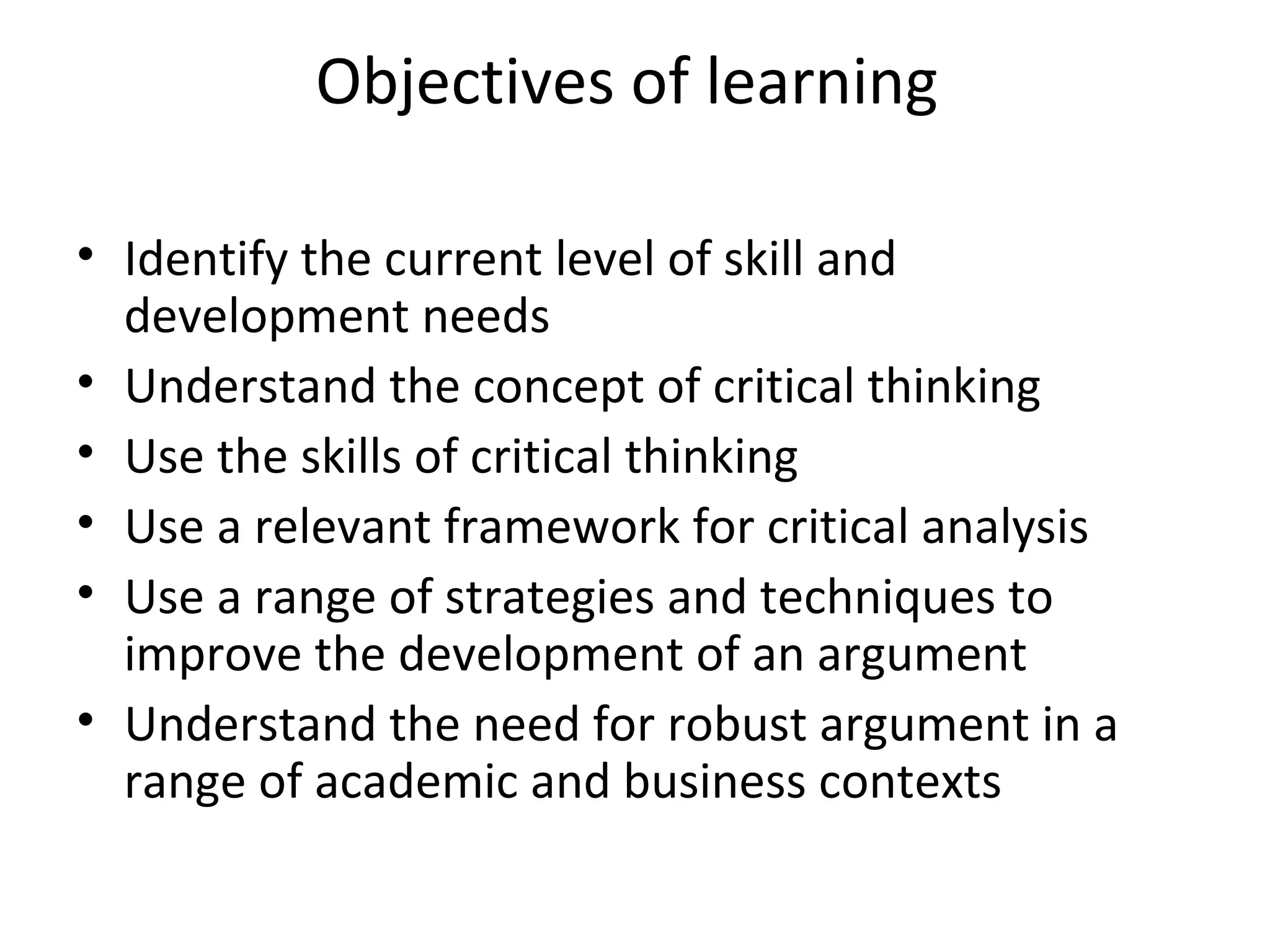 Kay Caldwell - Critical Thinking, Analysis and Argument | PPT