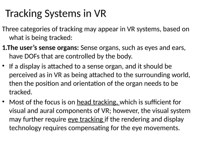 TRACKING TECHNIQUES OF VIRTUAL REALITY.pptx
