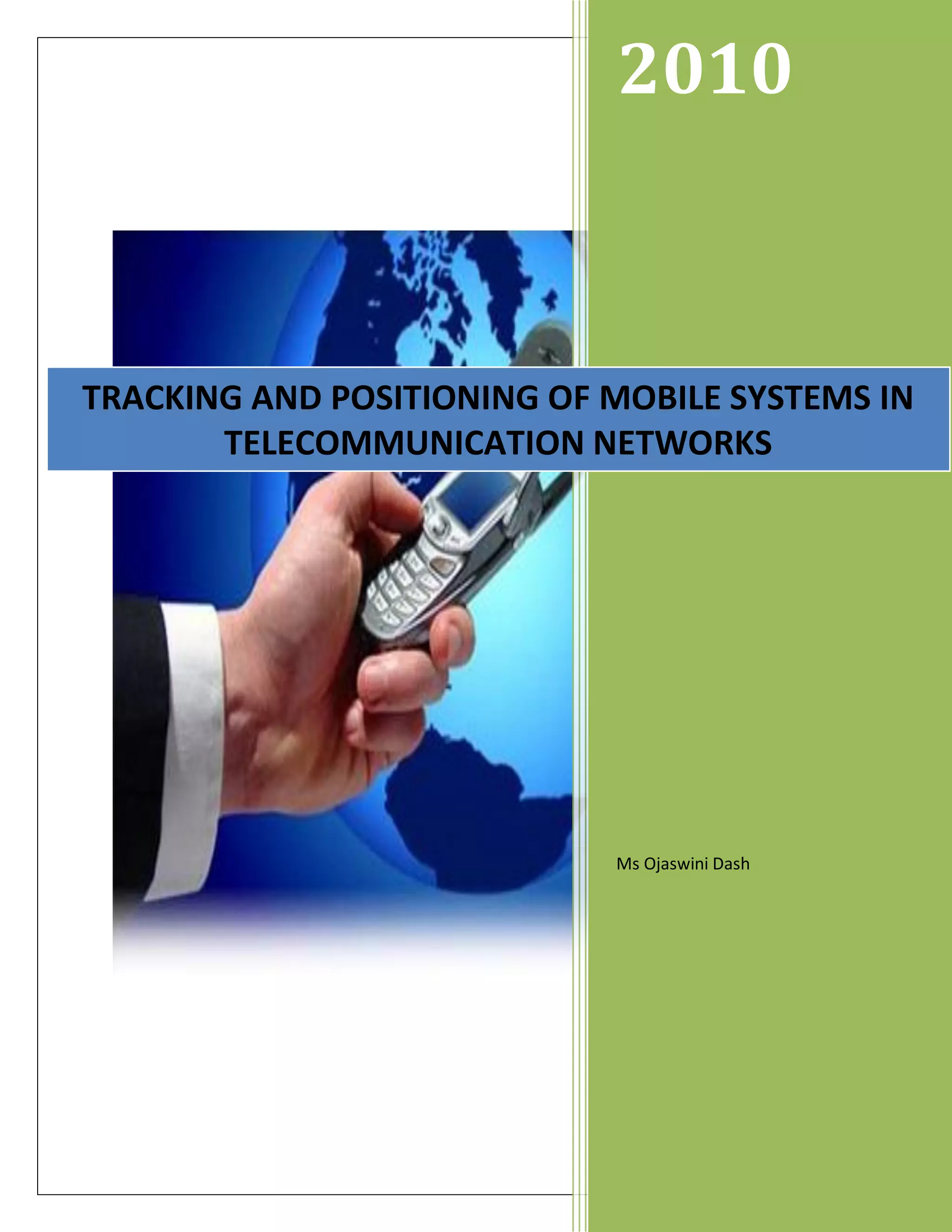 Tracking And Positioning Of Mobile Systems In Telecommunication Networks Pdf