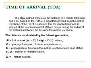 Tracking positioning-of-mobiles | PPT