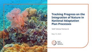 Tracking Progress on the Integration of Nature in National Adaptation ...