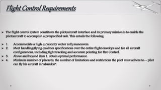 Tracking and control problem of an aircraft | PPT