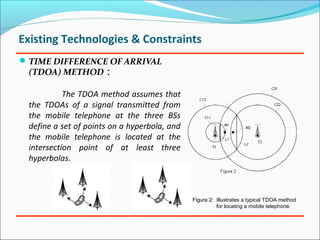 Tracking and positioning of mobile systems in telecommunication networks | PPT