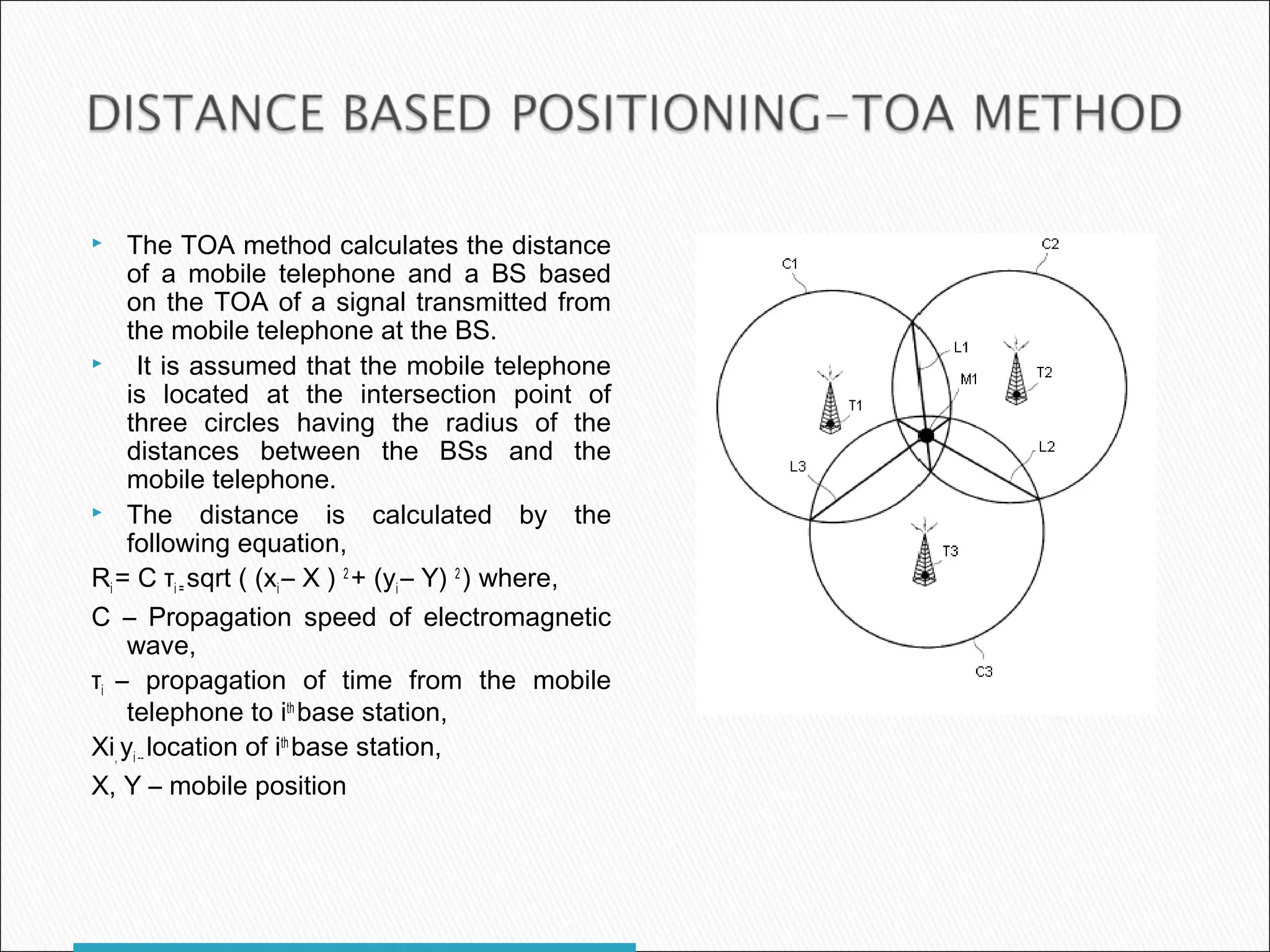 Tracking And Positioning Of Mobile Systems In Telecommunication