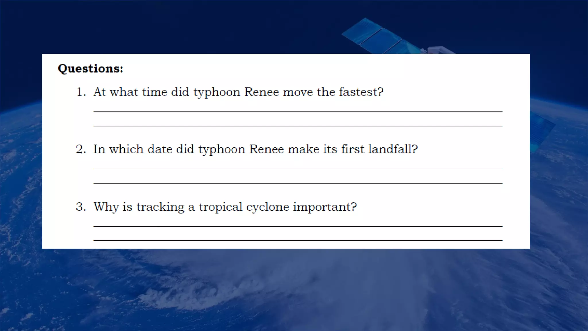 Tracking a Typhoon.pptx