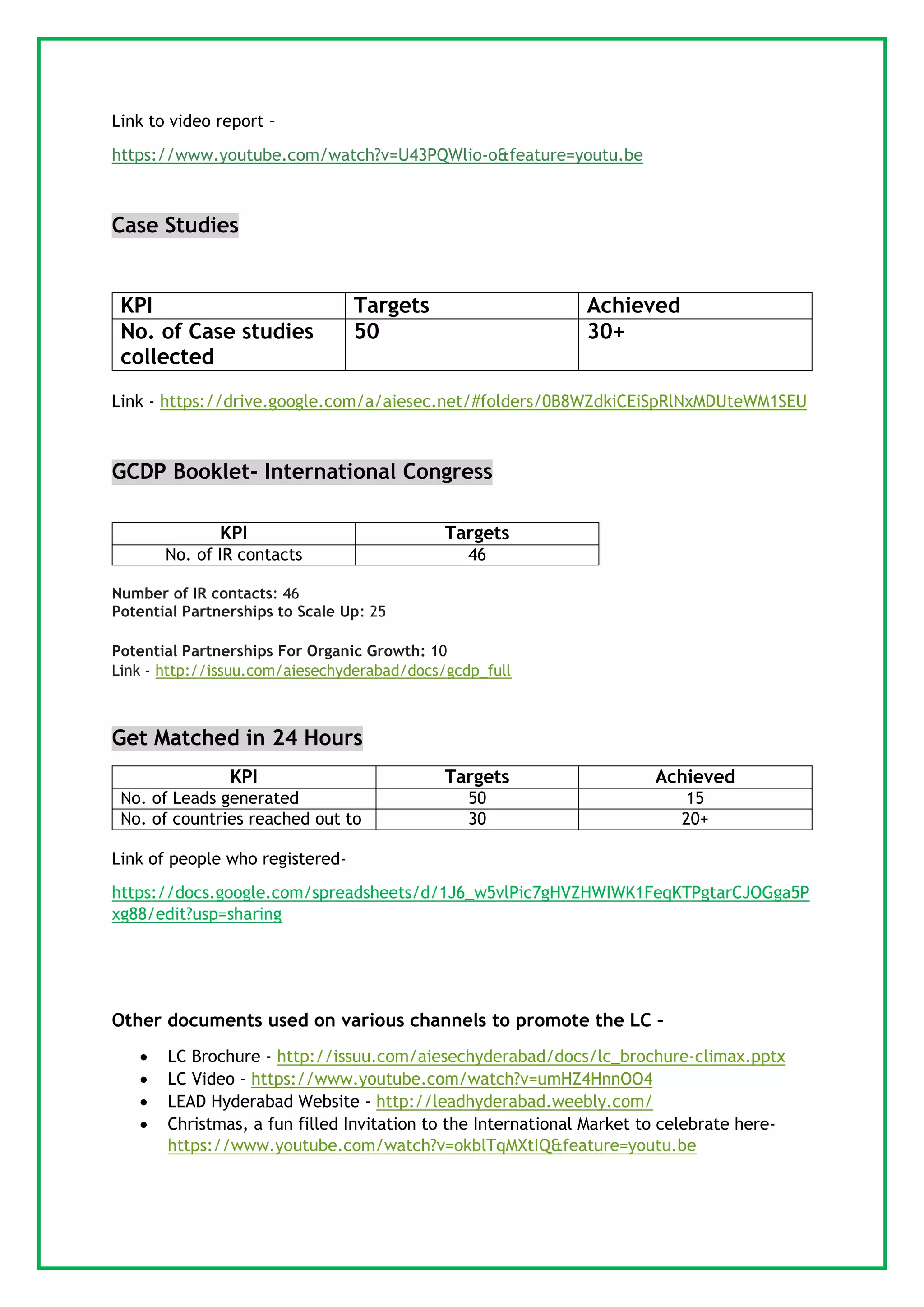 Tracking CIM - iGCDP | PDF