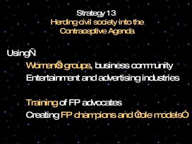 Tracking Current Strategies Population Agenda Imbong | PPT