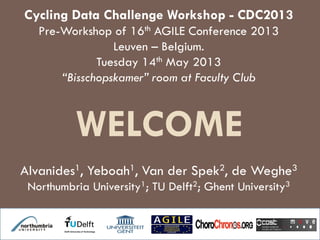 Tracking daily mobilities: GPS based bicycle data collection ...