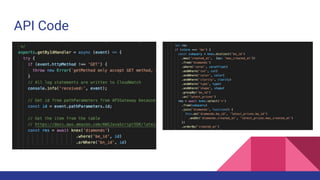 Tracking Diamond Prices with Lambda | PDF