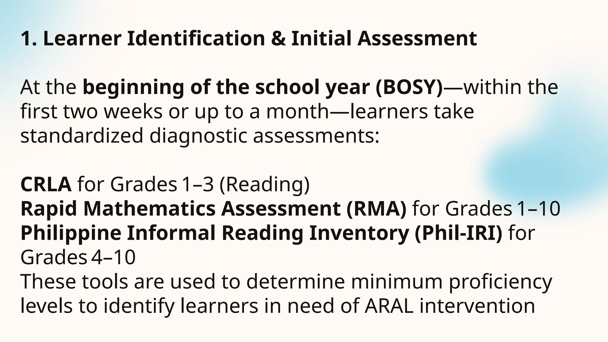 TRACKING LEARNERS PROGRESS IN ARAL PROGRAM.pptx