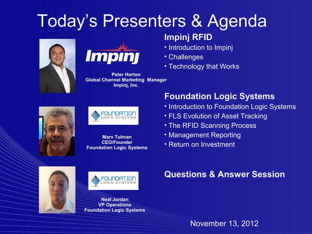 Tracking Linens & Uniforms with RFID | PPT | Internet of Things | Internet