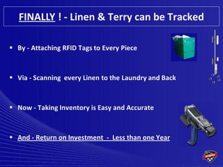 Tracking Linens & Uniforms with RFID | PPT
