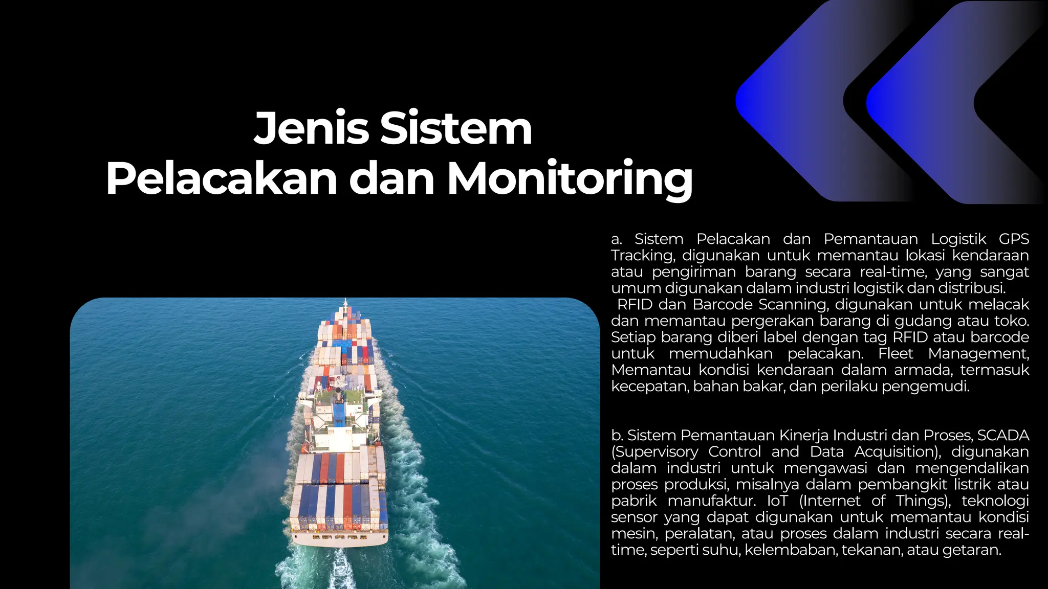 TRACKING & MONITORING SYSTEM (LOGISTICS SYSTEM) | PDF