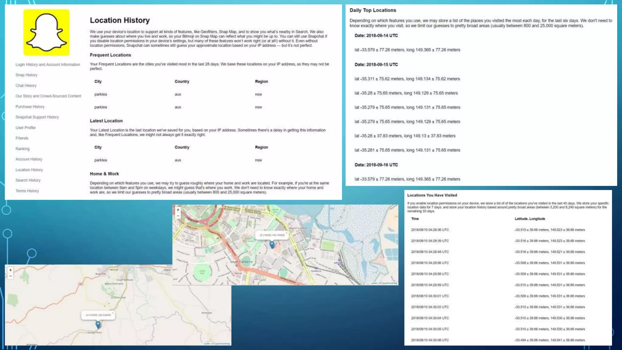 Tracking my digital footprint | PPTX | Social Networking | Internet