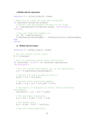 Tracking my face with matlab | PDF | Web Development | Internet