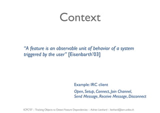 Tracking Objects To Detect Feature Dependencies | PDF | Computer Networking | Computing