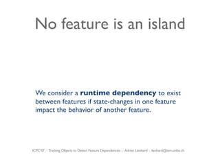 Tracking Objects To Detect Feature Dependencies | PDF | Computer Networking | Computing