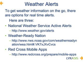 Tracking stormy weather | PPTX