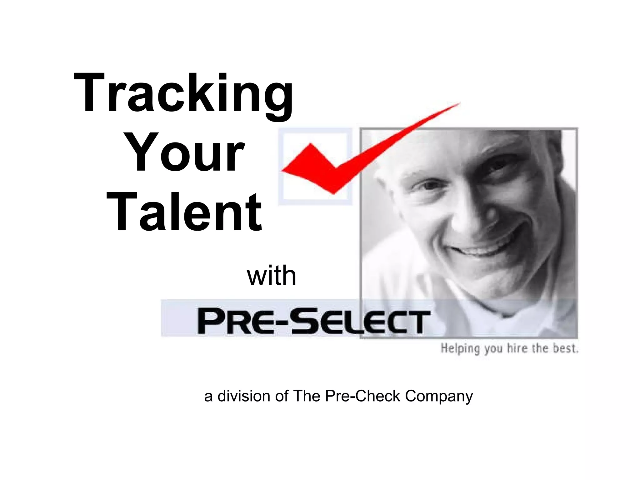 Trackingtalent | PPT