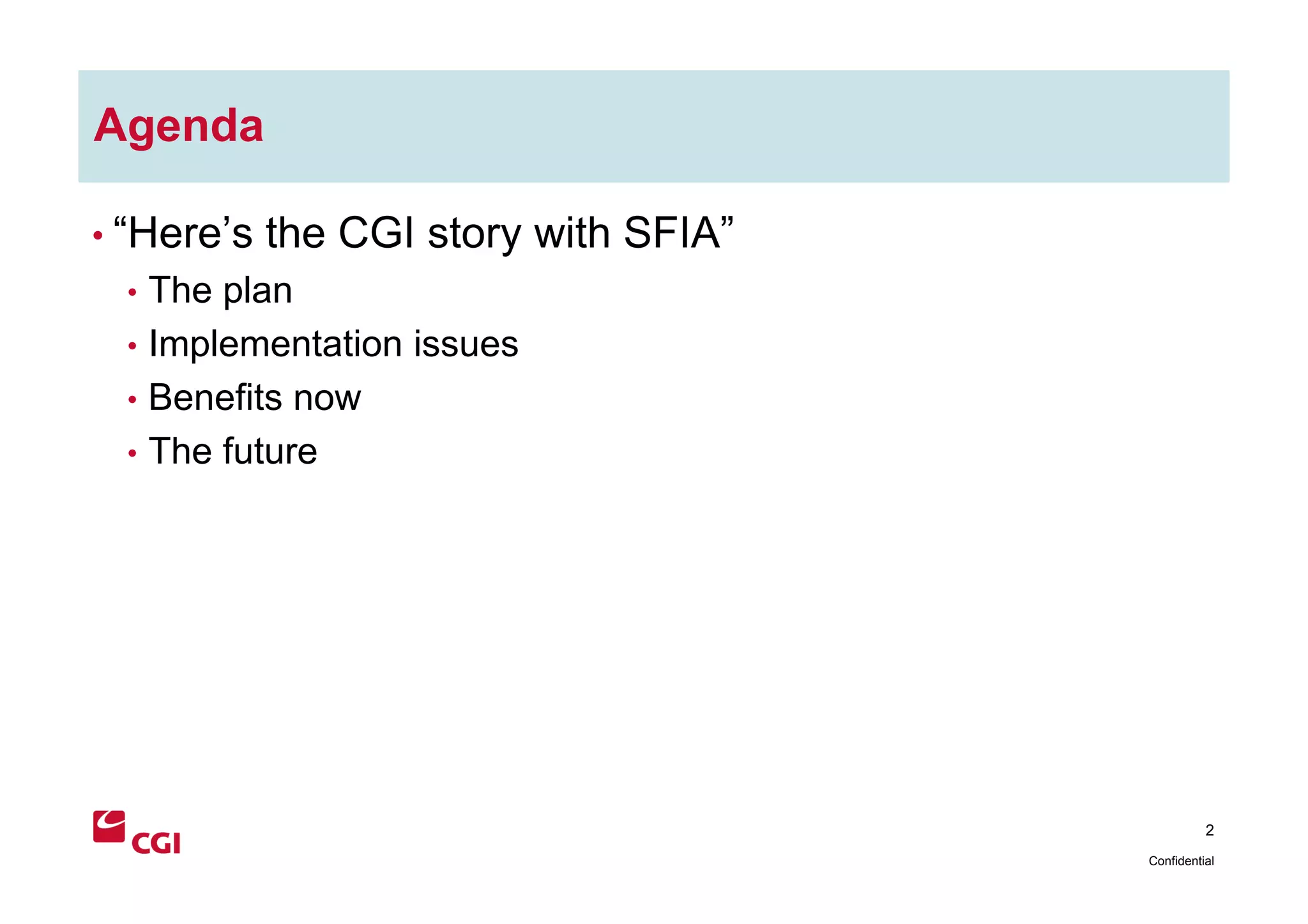 CGI Tracking The Human Assets and Developing Them SFIA | PPT