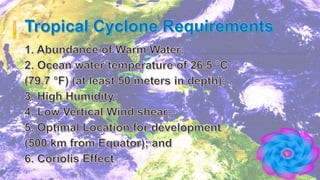 Tracking the path of a tropical cyclone | PPTX