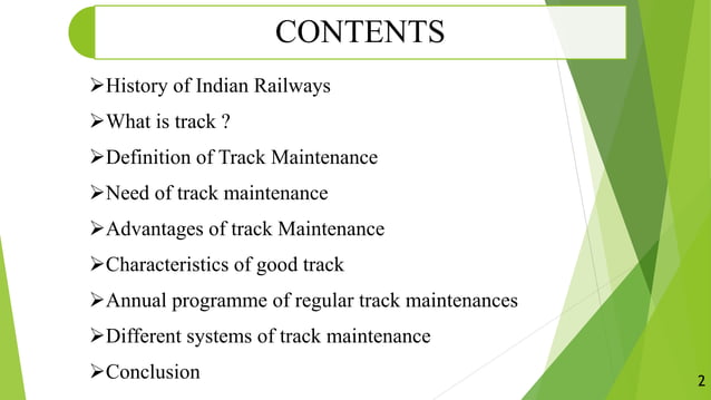 Railway Track Maintenance | PPTX | Rail Travel | Travel Type