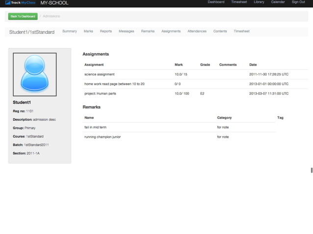 TrackMyClass - Connected Learning Experience | PDF