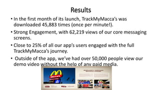 Track my macca with | PPTX