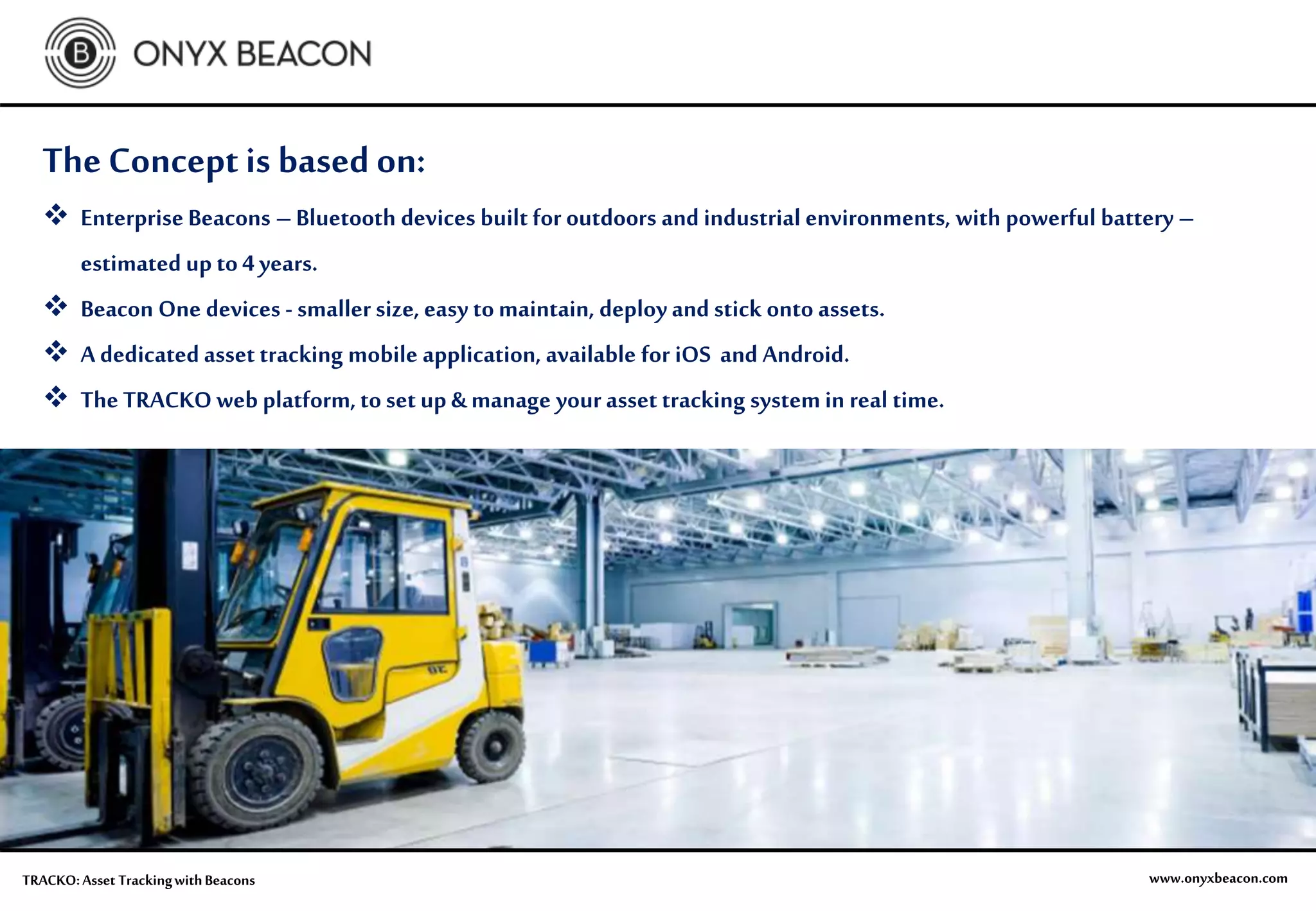 TRACKO - Asset Tracking integrated solution | PPTX