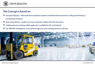 TRACKO - Asset Tracking integrated solution | PPTX