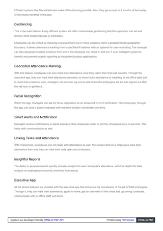 GPS-Based Geofenced Attendance System for Employee Tracking | PDF